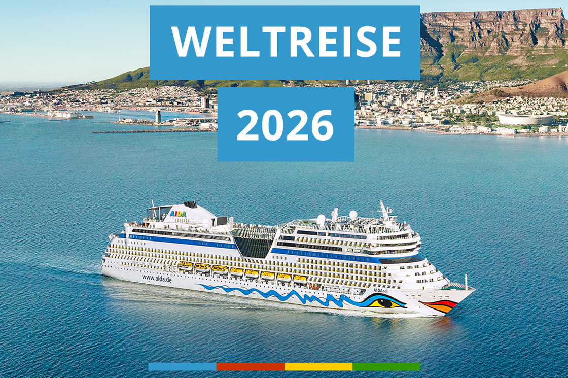 AIDA Weltreise 2026